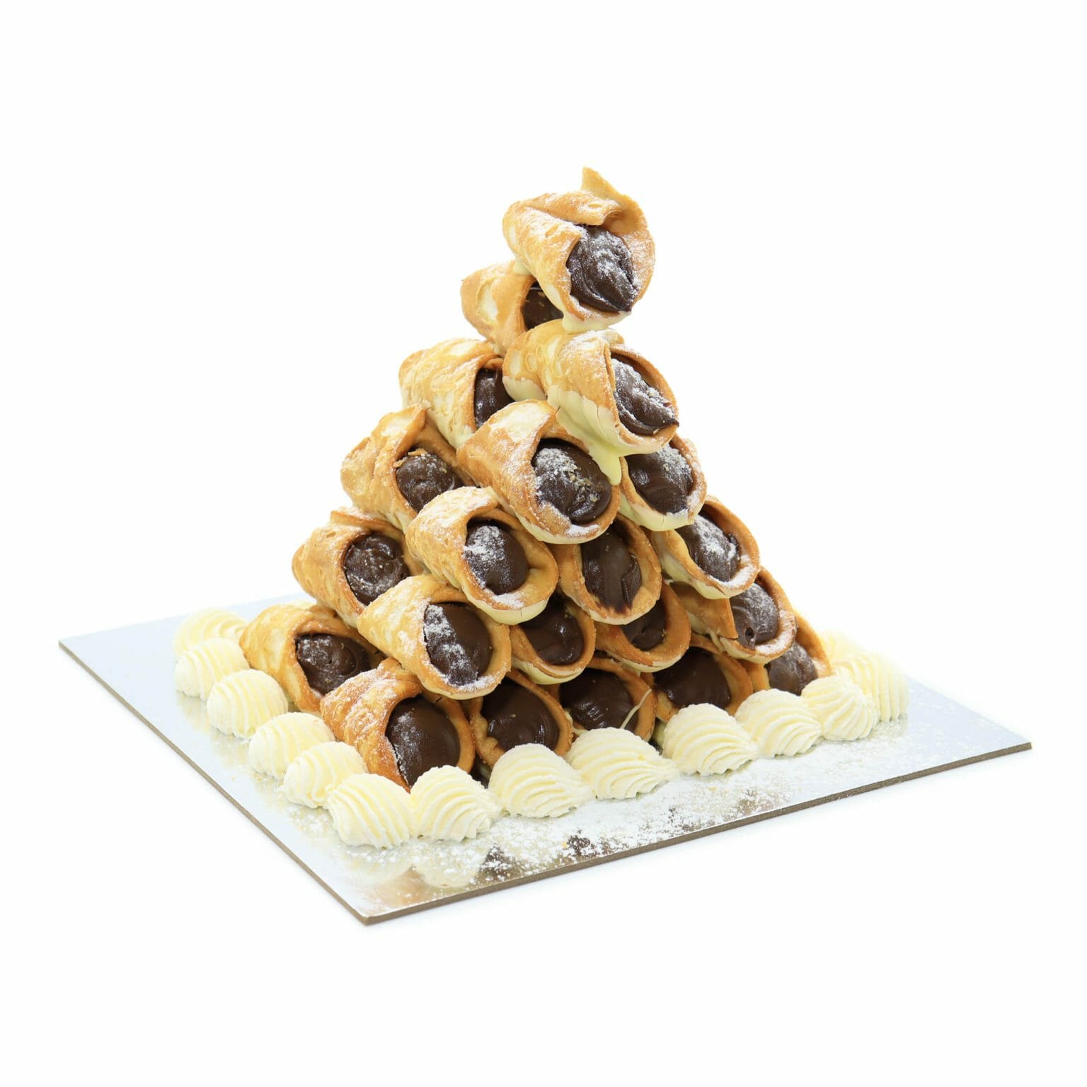 Chocolate Cannoli Tower - Brunetti Oro