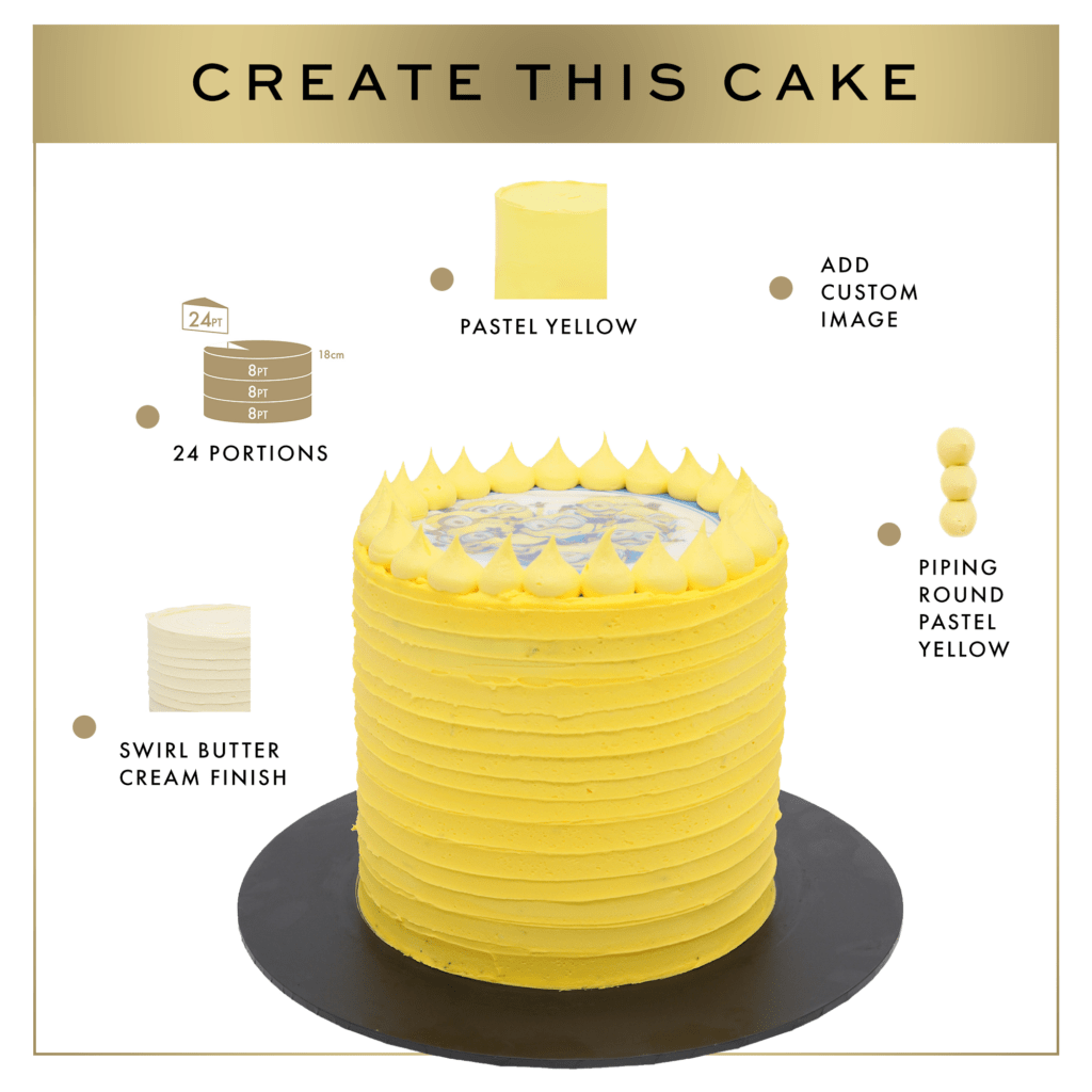 Custom Image Cake – Brunetti Oro